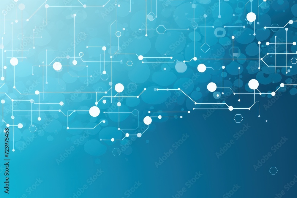 azure smooth background with some light grey infrastructure symbols and ...