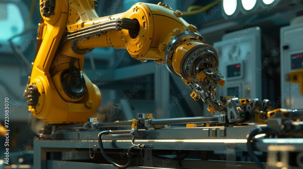 Robot Arm Assemble robotic arm with a gripper tool View of Gripper on ...