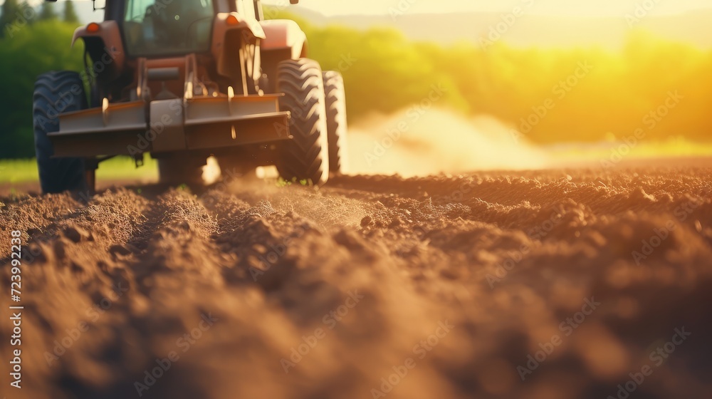 The tractor's intuitive controls and user-friendly interface make it ...