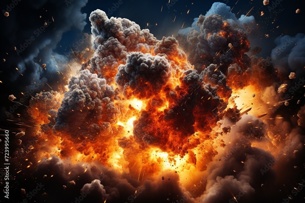 Unleash the power of explosive visuals with our extensive collection of ...