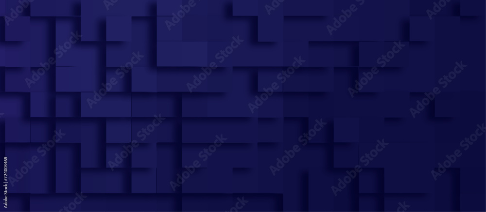 Abstract blue background of extrude style 3d blocks, Modern business ...