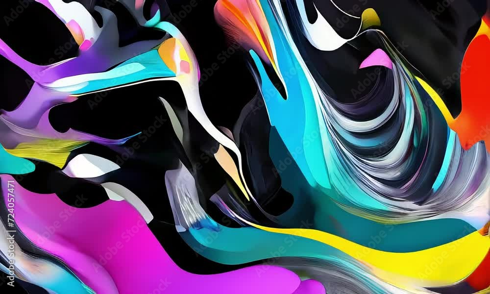 Visual Alchemy: Transforming Chaos into Art with White Noise Stock ...