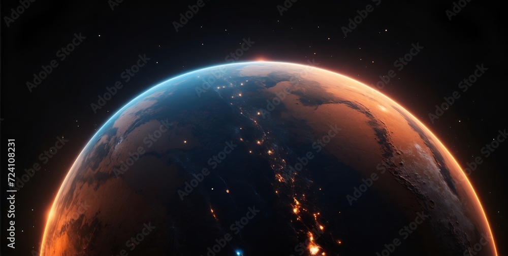 Asteroid Meteor Comet strike over Earth Impact causing apocalypse ...