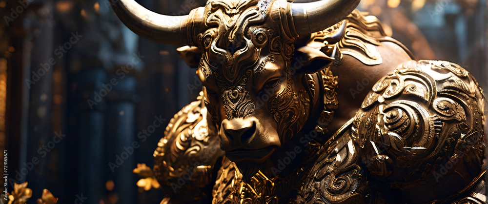 the intricate details of the Minotaur appearance. Its illusory gleam ...