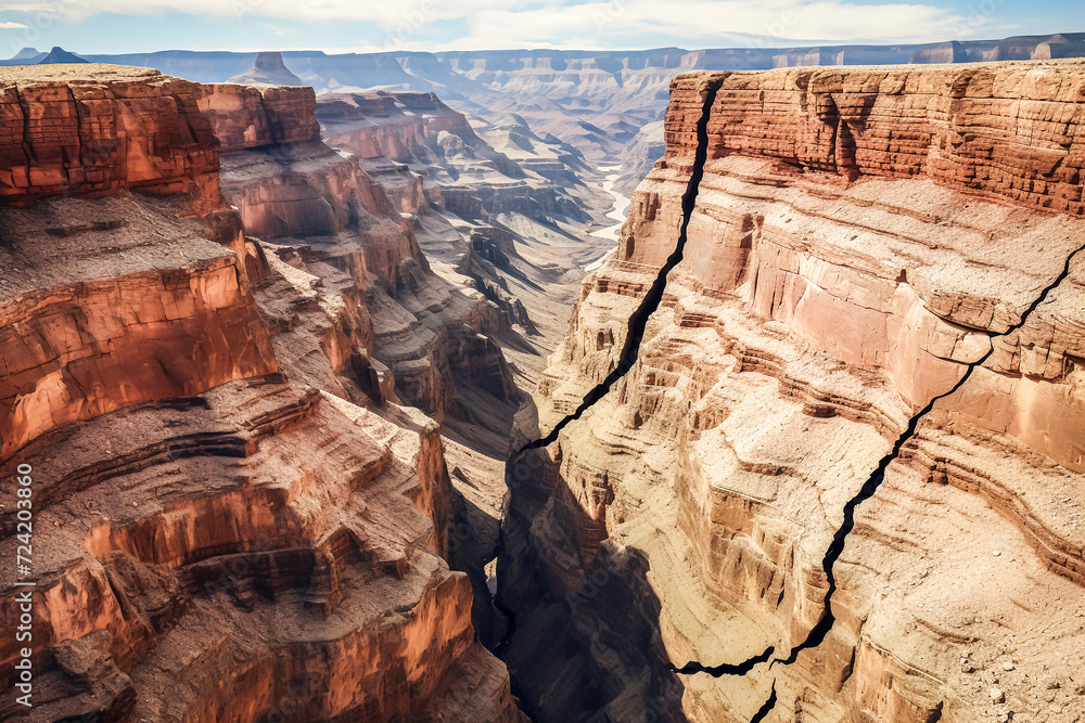 Spectacular canyons and rivers, sky and nature parks like the Grand ...