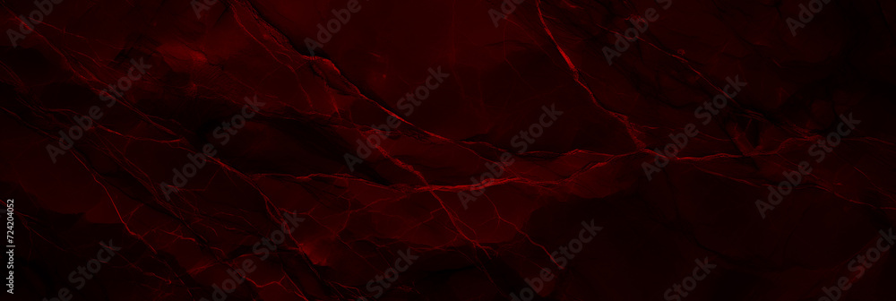 Wide panoramic surface of burgundy marble abstract stone texture with ...