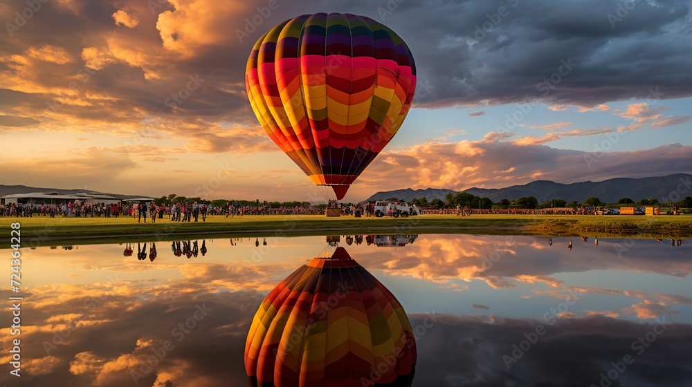 annual Colorado Balloon Classic and Colorado's largest Air Show. Stock ...