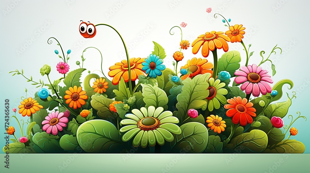 Find the hidden insects in the bouquet of flowers. Find hidden objects ...