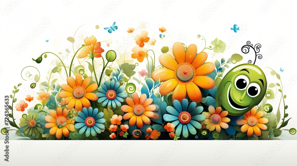 Find the hidden insects in the bouquet of flowers. Find hidden objects ...