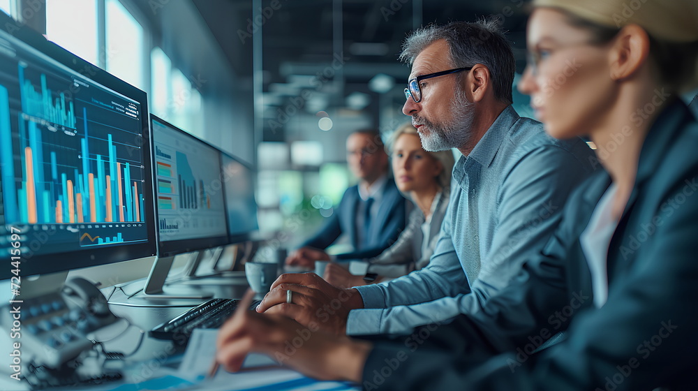 ภาพประกอบสต็อก Business analytical planning is critical to operational ...