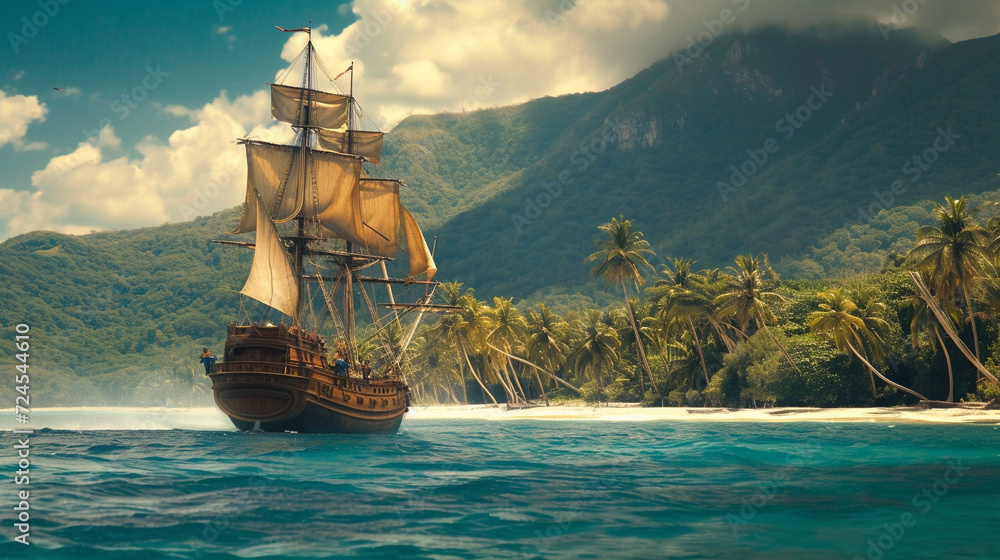 The golden age of sailing revived, as a buccaneer ship braves the ...