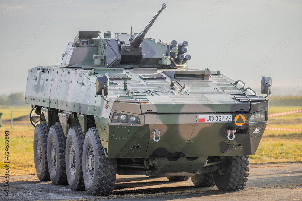 Ostrava Czech republic 2022-09-20 The KTO Rosomak is an 8×8 multi-role ...