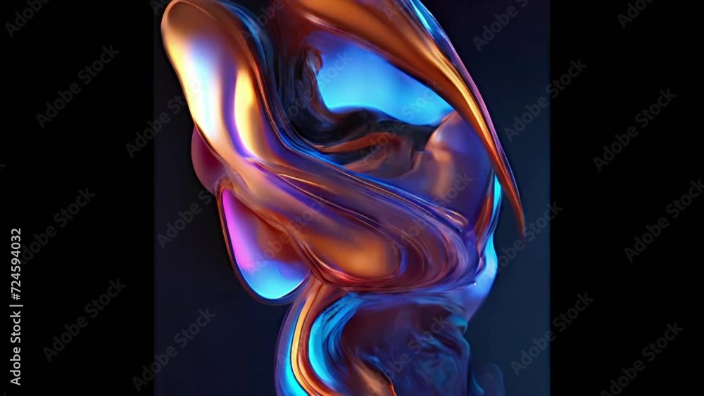 Design 3D liquid fonts with AI. Explore the fluidity of typography ...