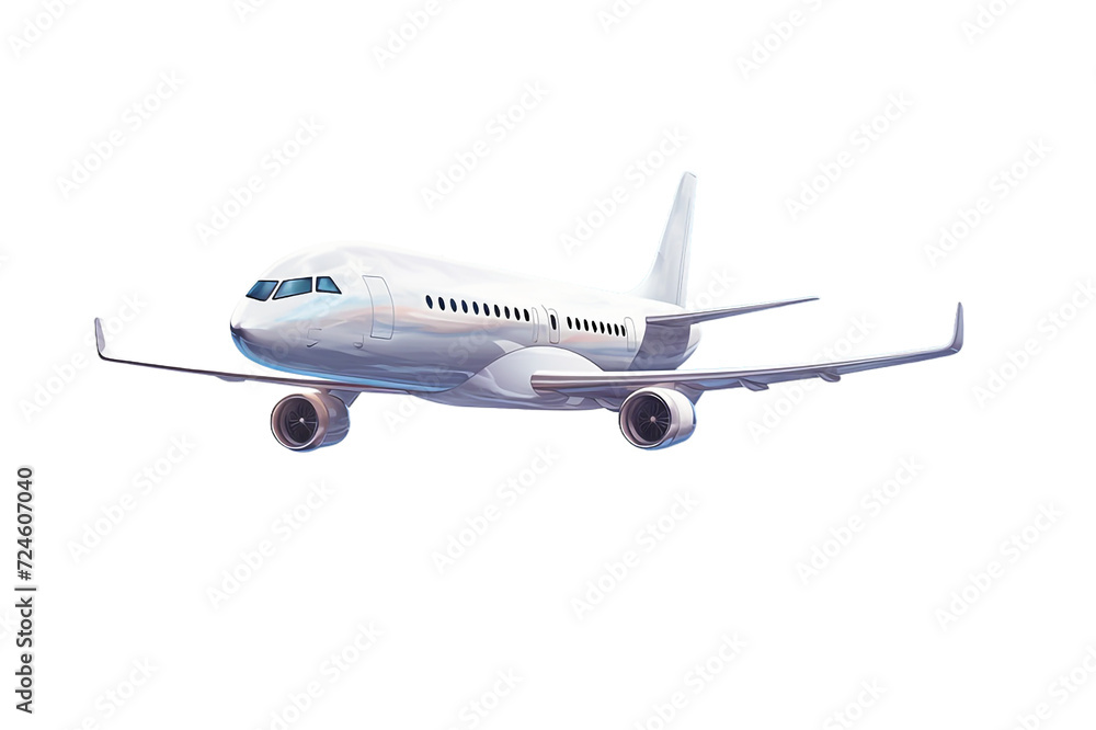 Aeroplan icon illustration. Airplane flight travel symbol. Flat plane ...