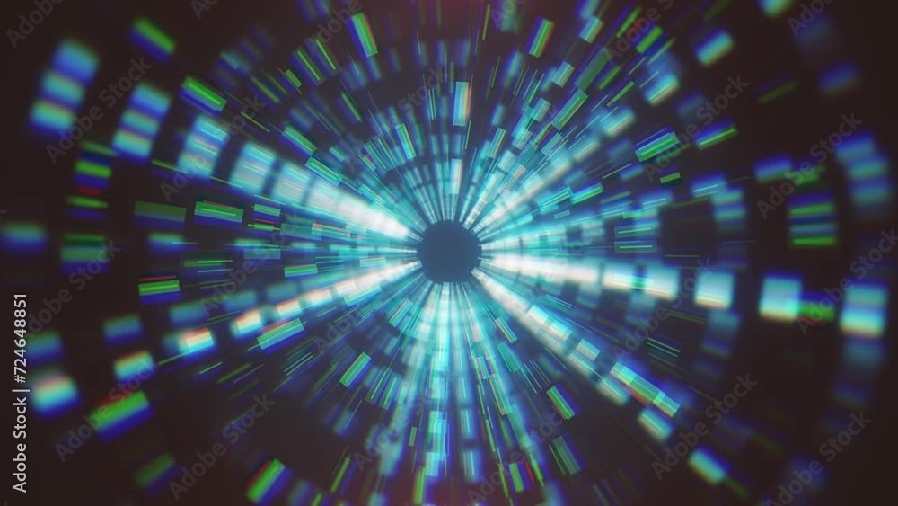 Abstract Hud Iris Technology Background/ 4k animation of an abstract ...
