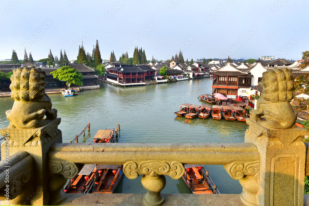 Zhujiajiao is an ancient town located in the Qingpu District of ...