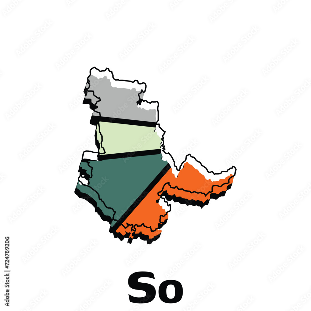 Map of So City - Japan map and infographic of provinces, political maps ...