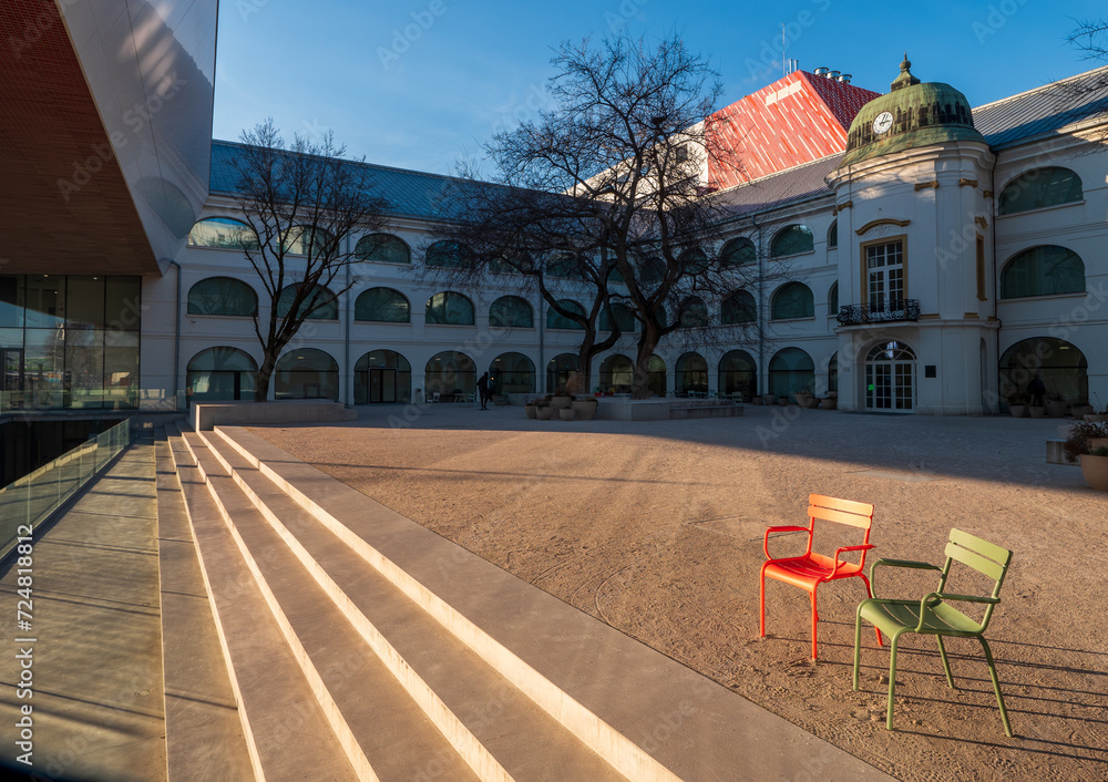 The Slovak National Gallery in Bratislava consists of a complex of ...