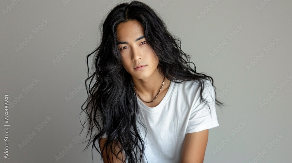Japanese Male Actor Artist Singer: Long Black Hair - Dynamic Jpop Icon ...