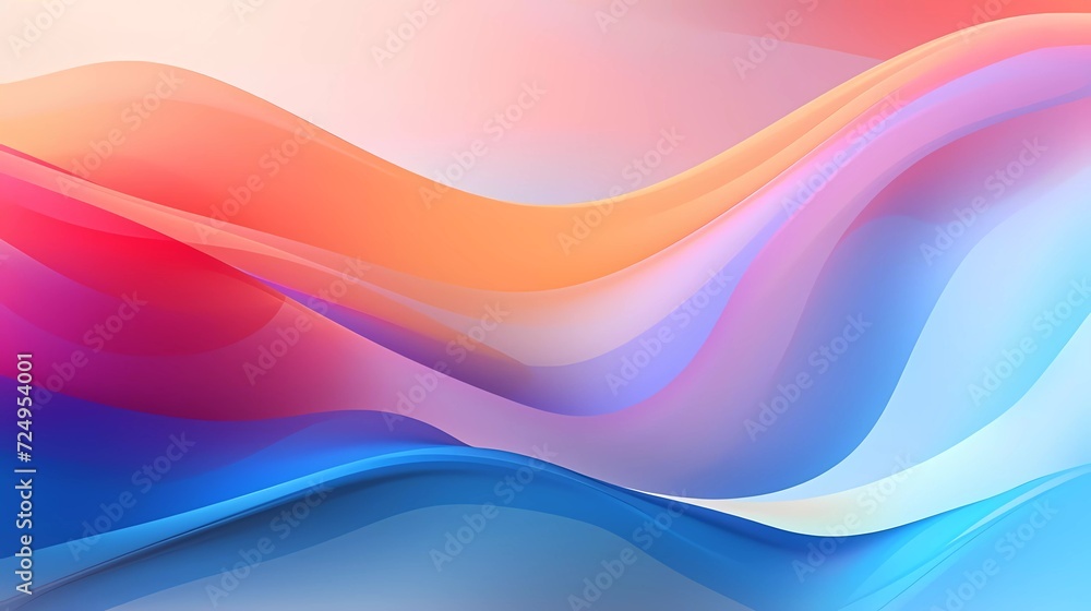 Soft Colorful Background for Modern Design and Digital Product ...
