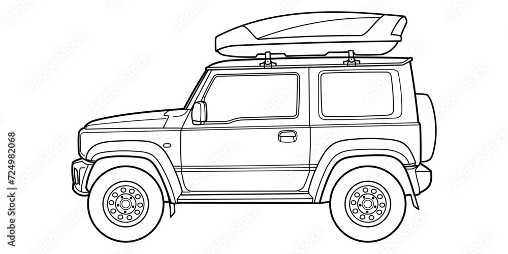 Ivano-Frankivsk, Ukraine - 24 November 2023: Outline drawing of a ...