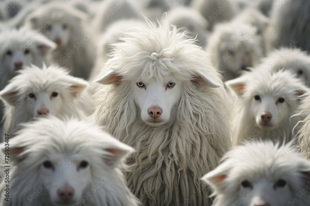 Albino animals Lack of pigment in the skin and its appendages, in the ...