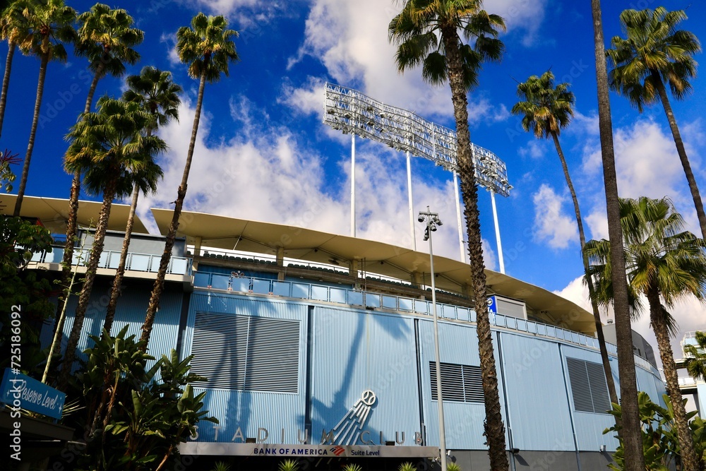 Dodger Stadium - home of the Los Angeles Dodgers professional Baseball ...