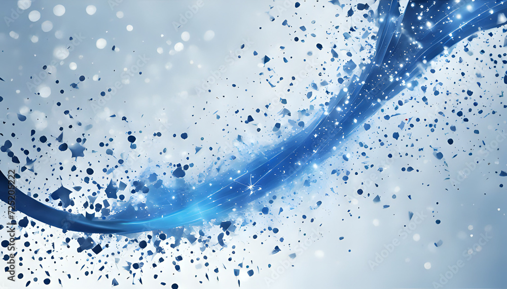 Blue spark background. AI Generated Stock Illustration | Adobe Stock