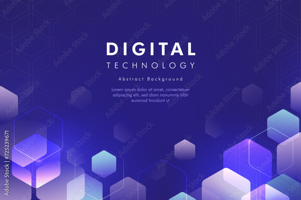 Digital technology abstract backdrop background Stock Vector | Adobe Stock