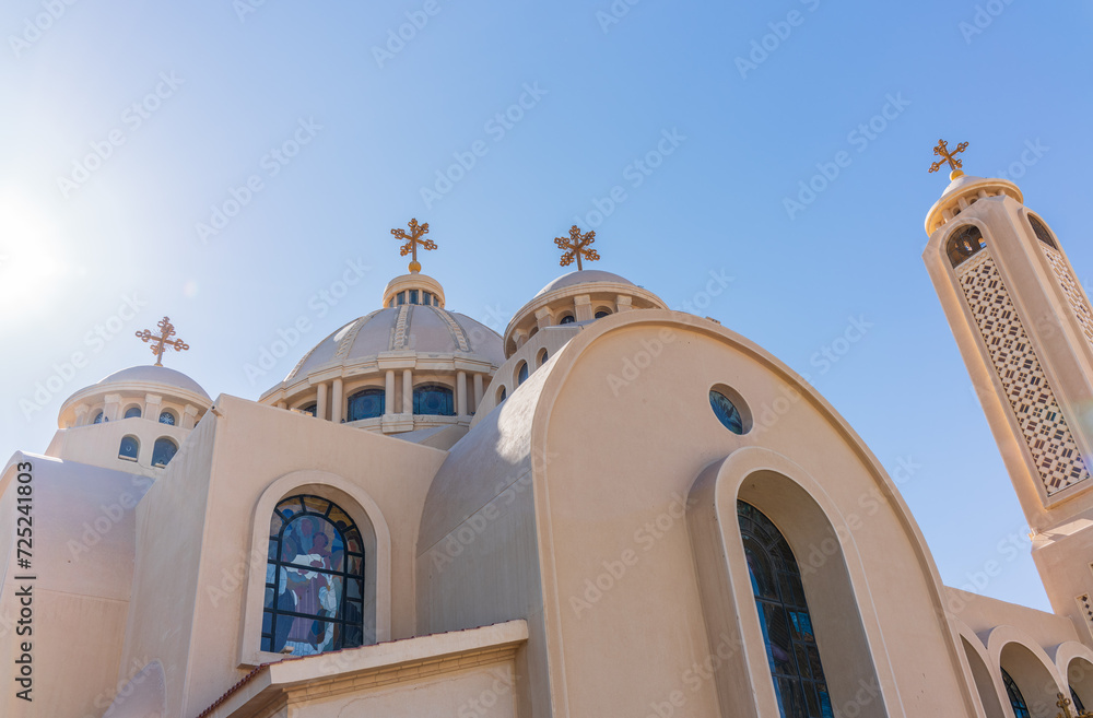Coptic Orthodox Church in Sharm El Sheikh, Egypt. All Saints Church ...