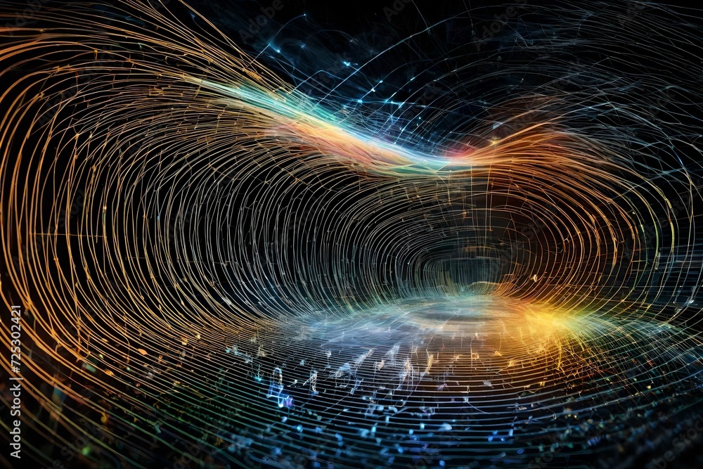 The hypnotic dance of electromagnetic waves in a radio frequency ...