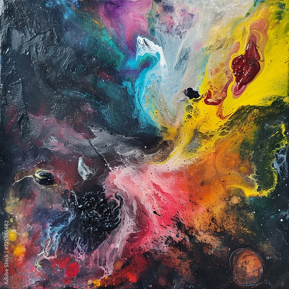 Abstract watercolor background with texture.abstract painting ...