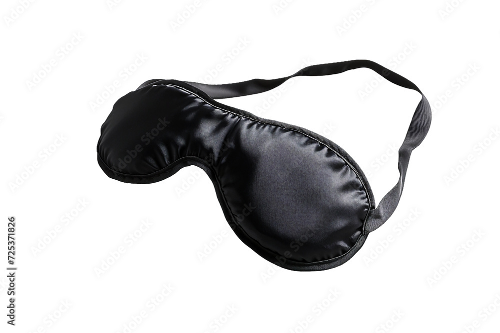 Sleep mask, transparent background, isolated image, generative AI Stock ...