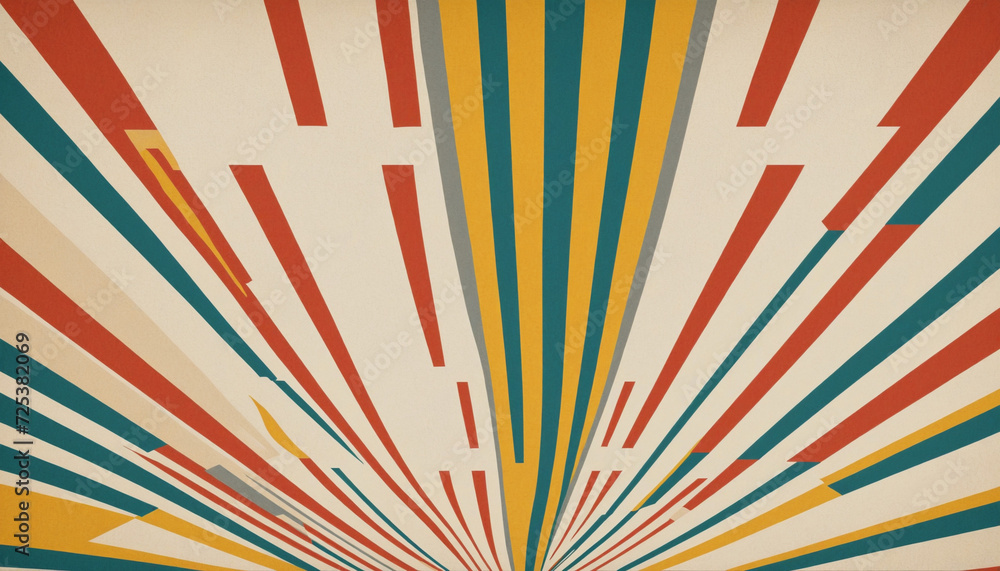 Vintage Striped Backgrounds, Posters, Banner Samples, Retro Colors from ...