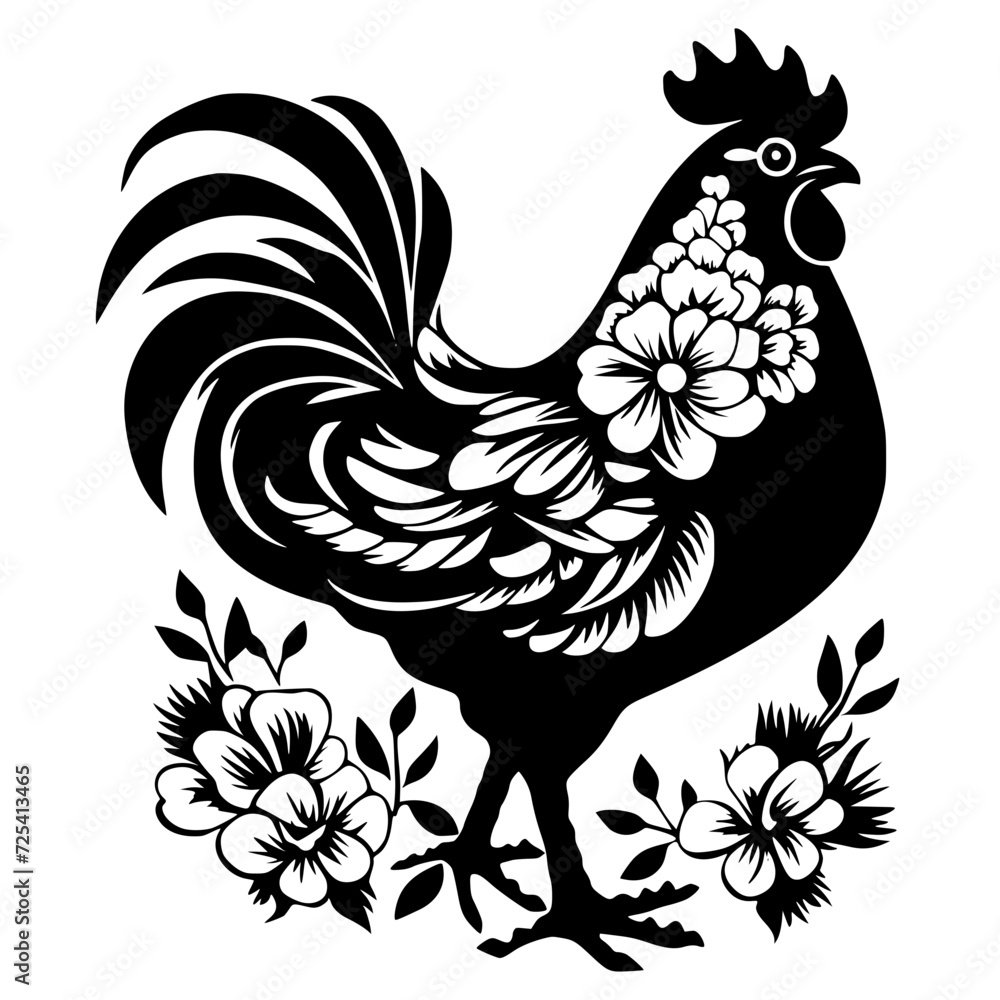 chicken svg, chicken svg bundle, chicken cut files, chicken clipart ...