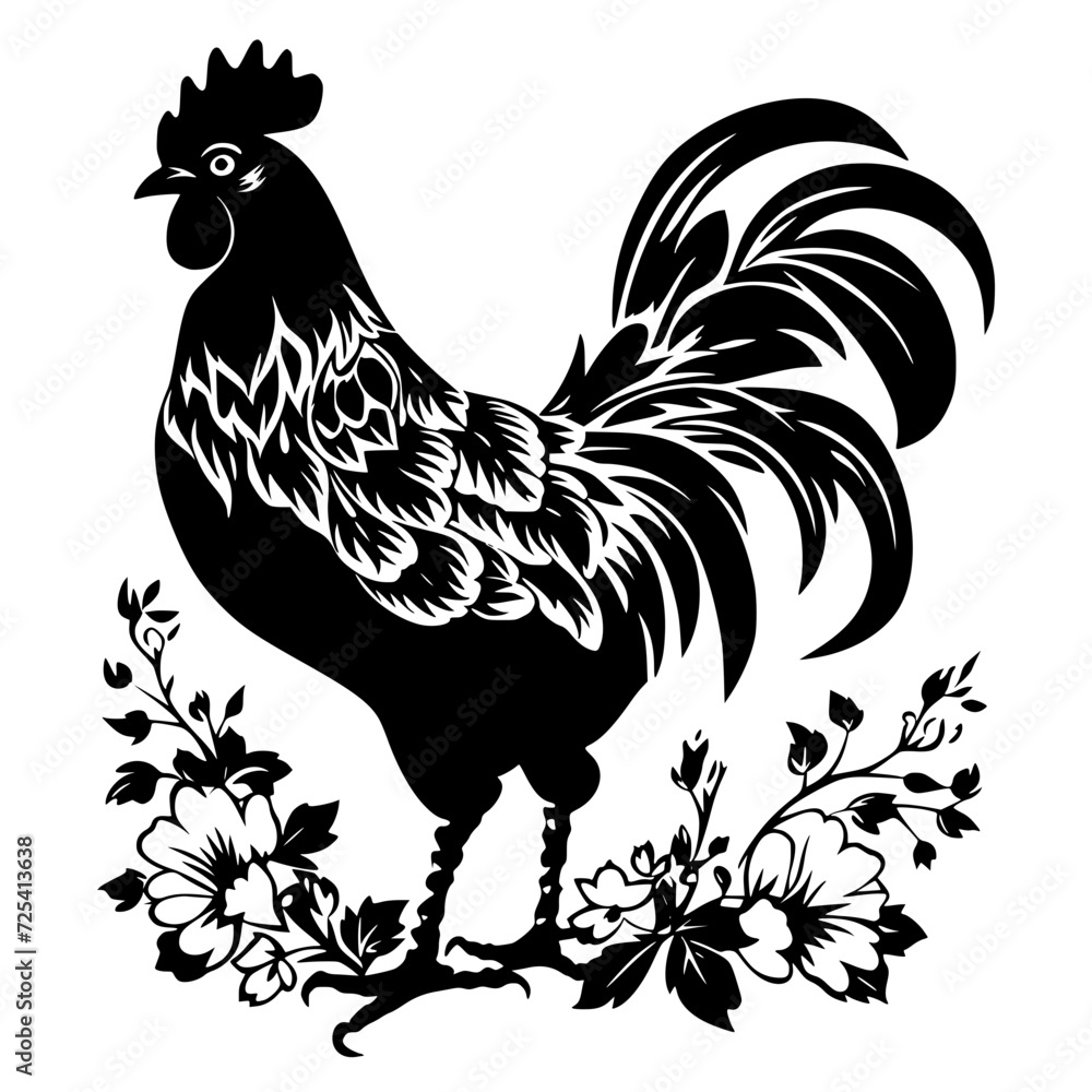 Grafika wektorowa Stock: chicken svg, chicken svg bundle, chicken cut ...