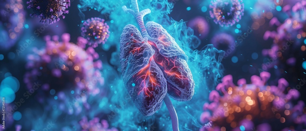 Respiratory Syncytial Virus (RSV) in a Respiratory Tract Setting, hues ...