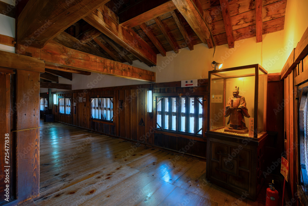 Shiga, Japan - April 3 2023: Hikone Castle completed in 1622, a ...