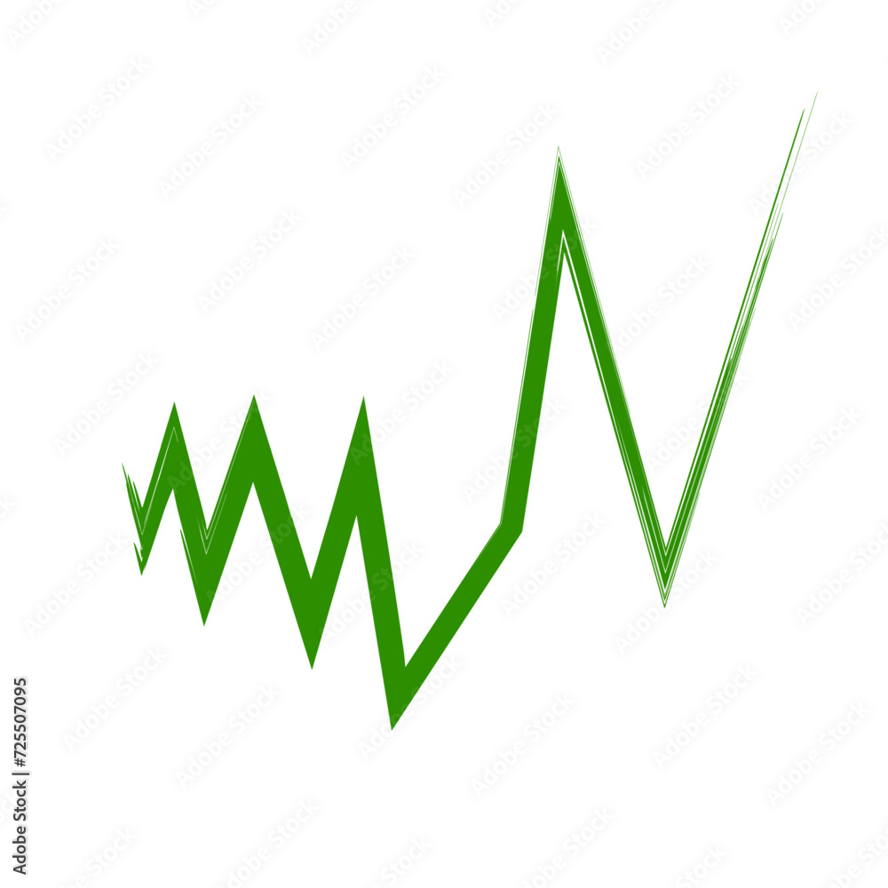 Financial chart arrow with moving up arrow graph transparent png or ...