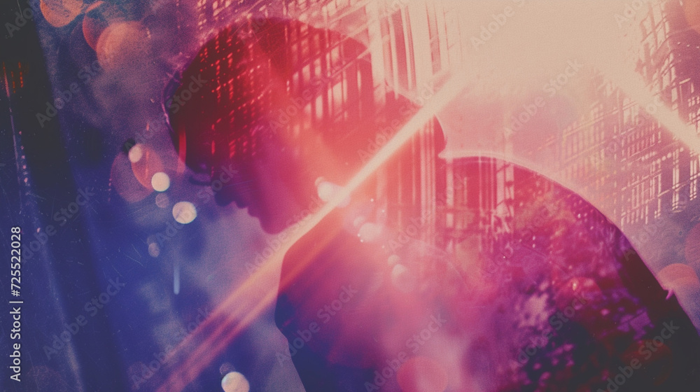 Funk a Gunge Vintage Film Title Graphic Leader Distressed Movie Retro ...