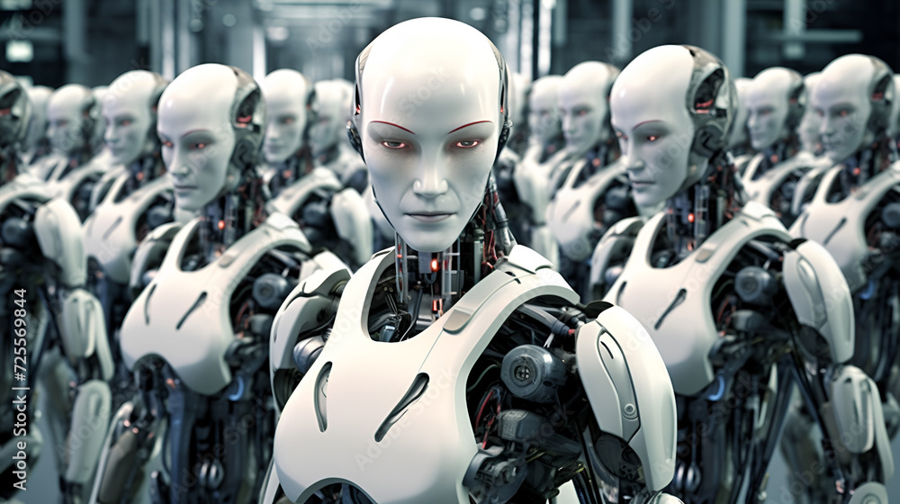 robot humanoid white backgorund, robot head, Robot Faces or two ...