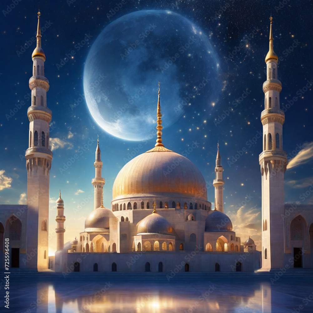 Blue Mosque in Istanbul, Turkey, under a clear sky, showcasing stunning ...