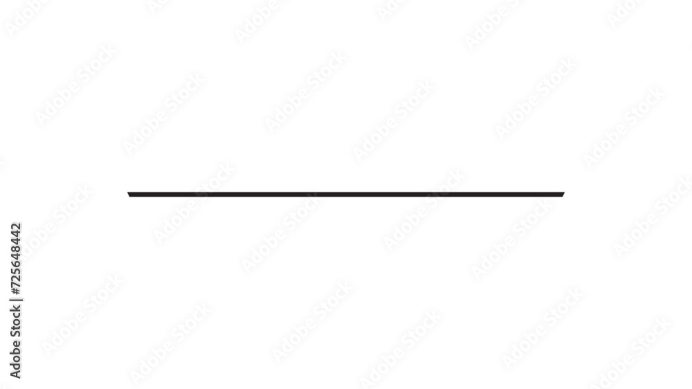 Horizontal lines. Marker hand-drawn line border design elements. Lines ...