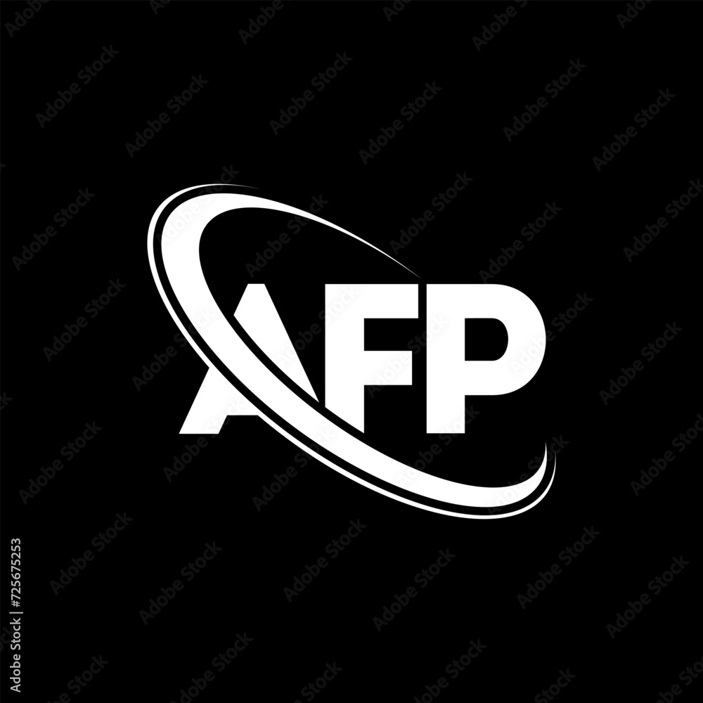 AFP logo. AFP letter. AFP letter logo design. Initials AFP logo linked ...