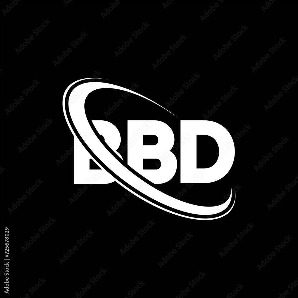 BBD logo. BBD letter. BBD letter logo design. Intitials BBD logo linked ...