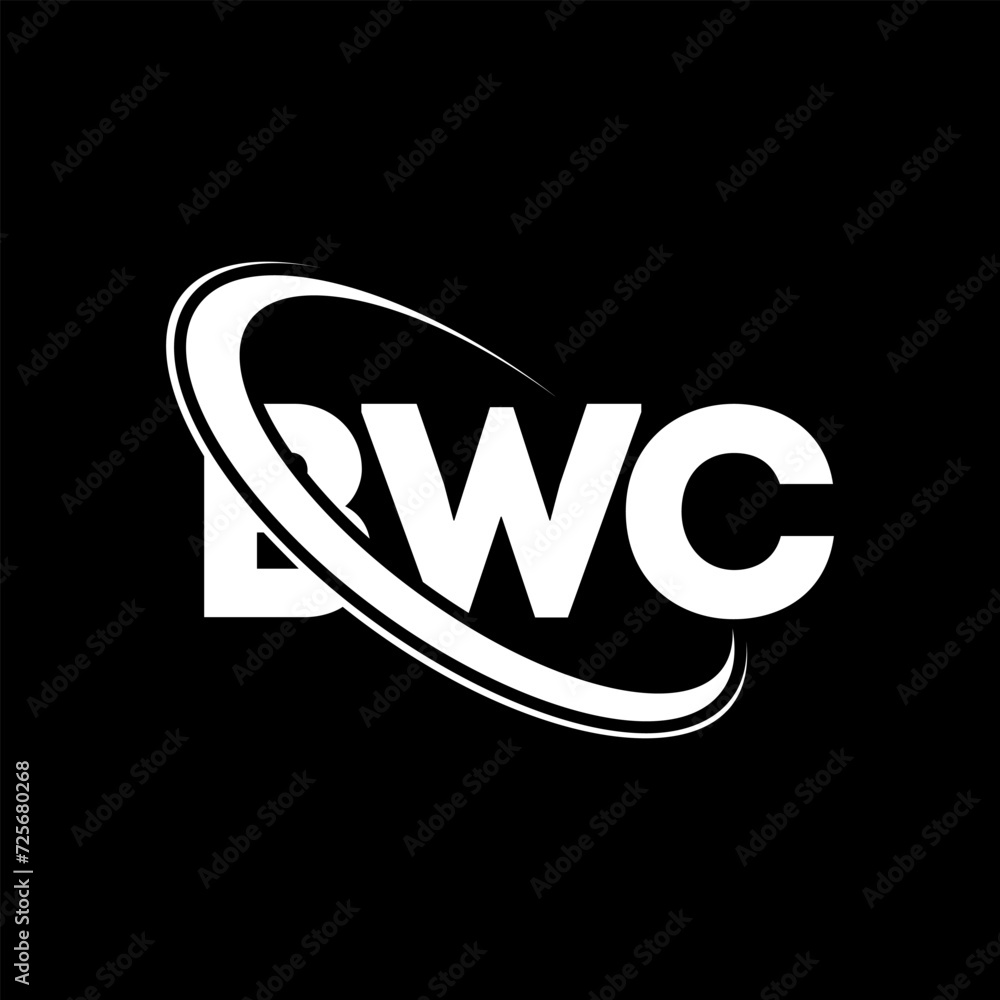 BWC logo. BWC letter. BWC letter logo design. Initials BWC logo linked ...