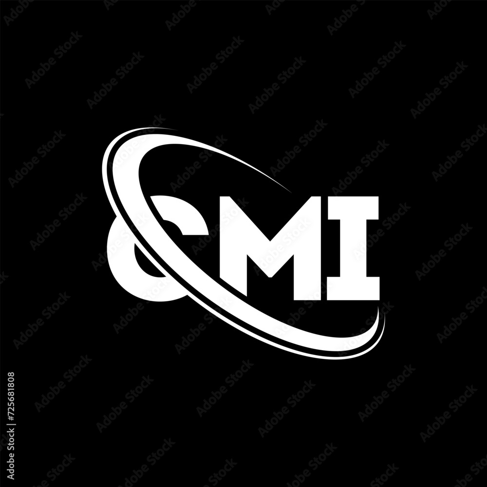 CMI logo. CMI letter. CMI letter logo design. Initials CMI logo linked ...