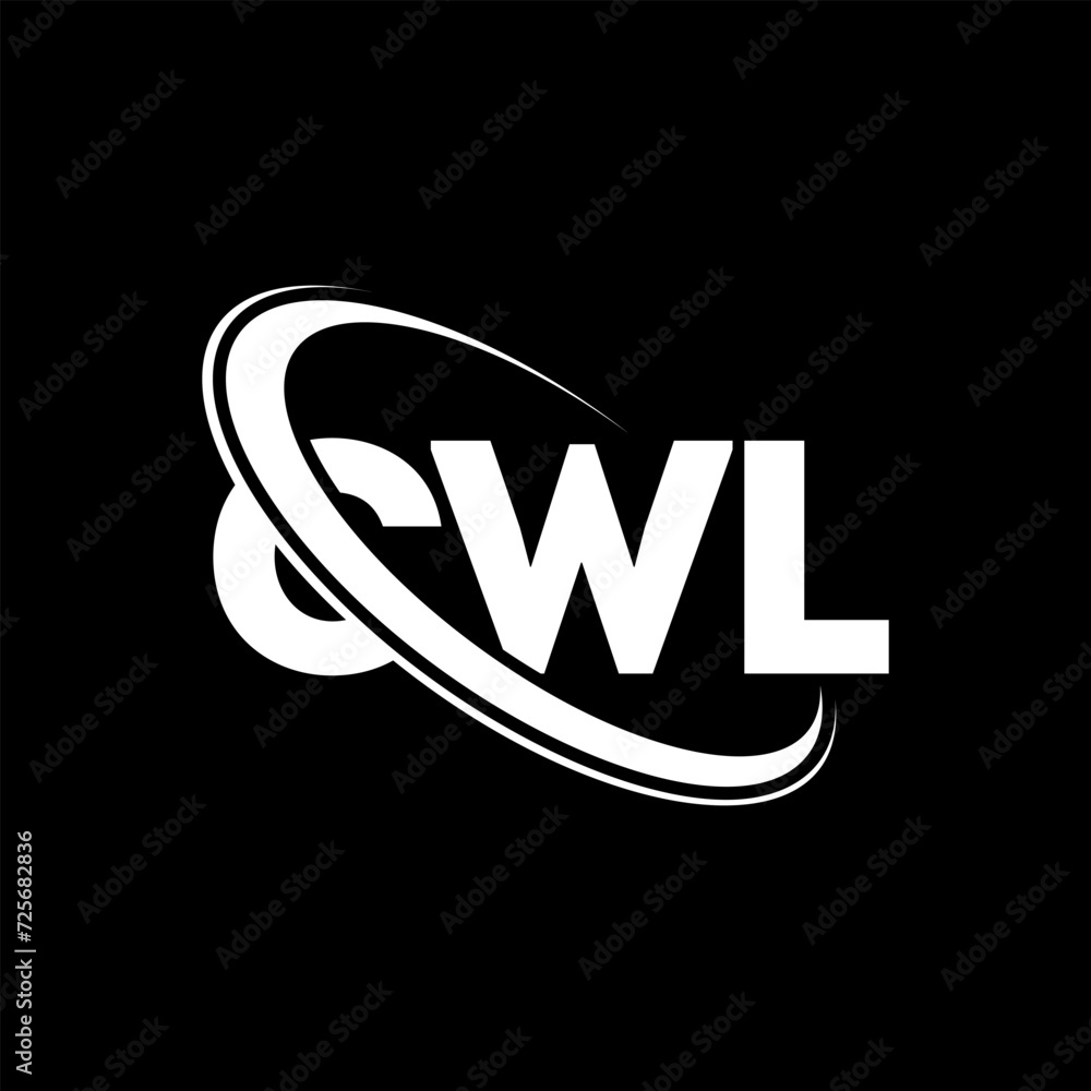 CWL logo. CWL letter. CWL letter logo design. Initials CWL logo linked ...