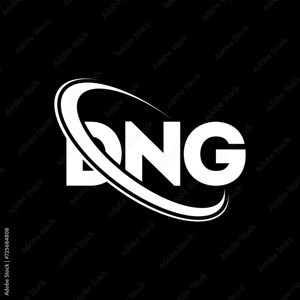 DNG logo. DNG letter. DNG letter logo design. Initials DNG logo linked ...