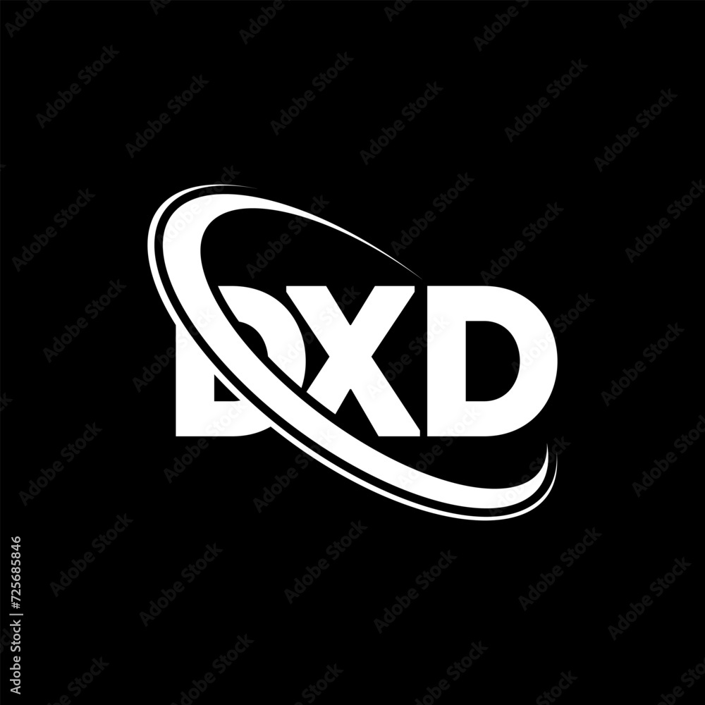 DXD logo. DXD letter. DXD letter logo design. Initials DXD logo linked ...